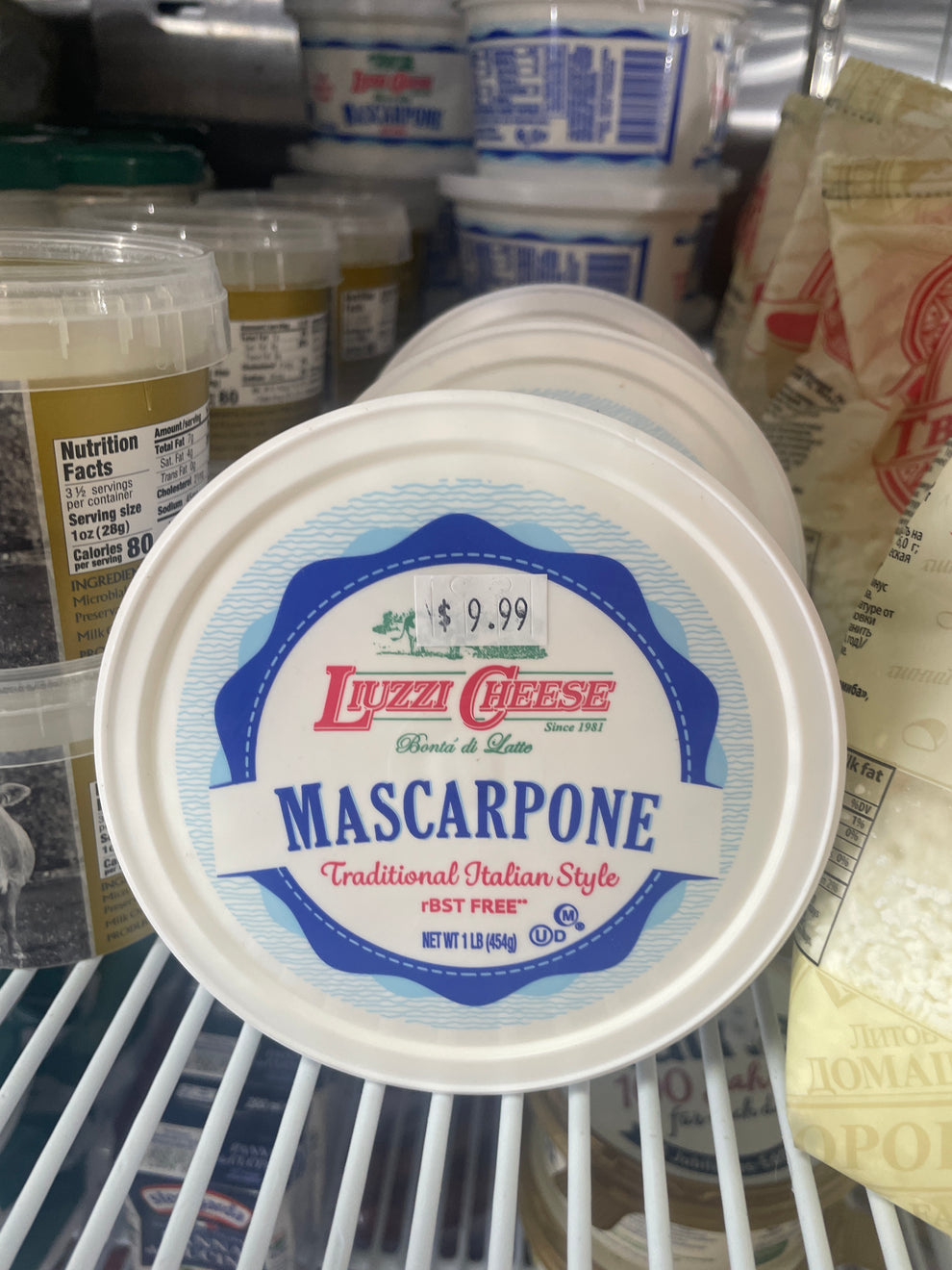 Liuzzi Cheese Traditional Italian Style Mascarpone – Balkan Market