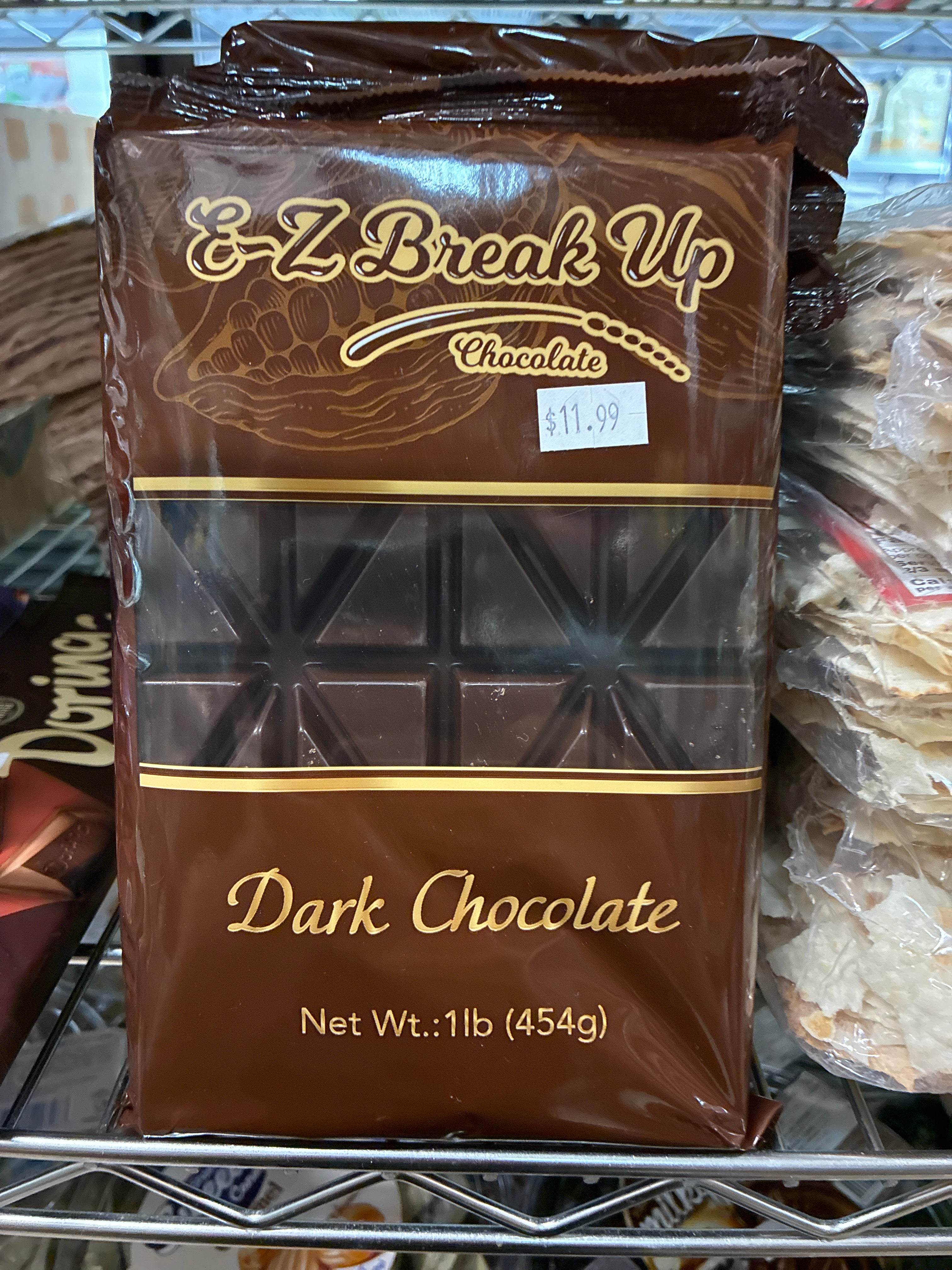 E-Z Break Up Dark Chocolate 454g – Balkan Market